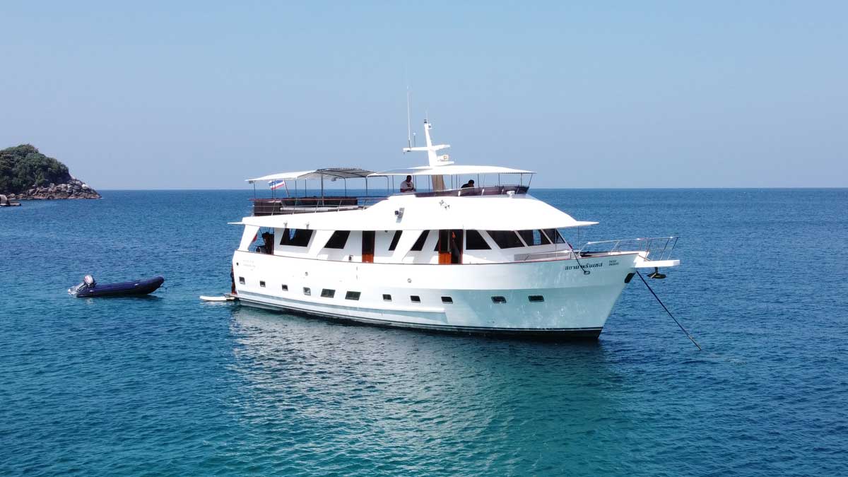 70ft Siam Princess | Private Yacht Charter | Classic Motoryacht